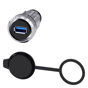 USB PORT 22MM METAL