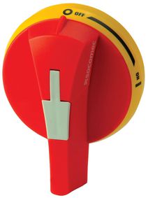 14940111 | Socomec MV Switch Red/Yellow Handle S0 IP65 | PES Group